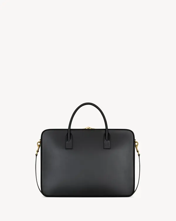 Saint Laurent Sac De Jour Large Slim Bauletto Bag In Smooth Leather