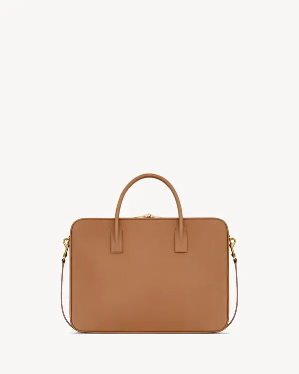 Saint Laurent Sac De Jour Large Slim Bauletto Bag In Leather