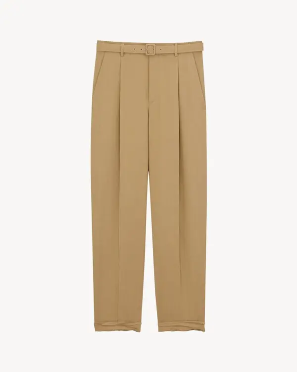 Saint Laurent Slim-fit Wool And Mohair Tailored Pants