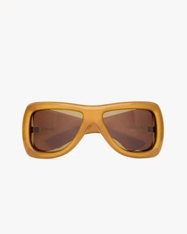 Saint Laurent Sl 902 Howl Sunglasses - Mustard
