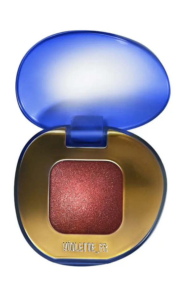 VIOLETTE_FR Plume Eyeshadow Feather Matte + Shimmer Veil Charbon Fum - Bronze