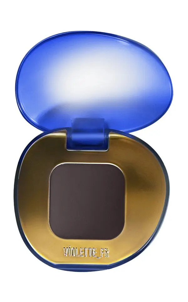 VIOLETTE_FR Plume Eyeshadow Feather Matte + Shimmer Veil Orchidée Céleste - Grey