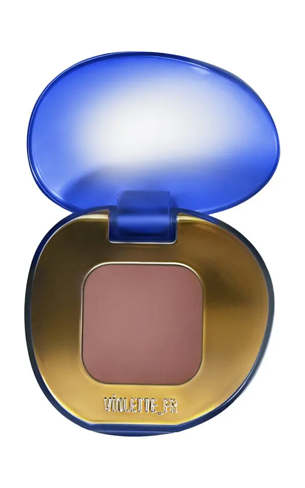 VIOLETTE_FR Plume Eyeshadow Feather Matte Veil + Feather Shimmer Veil Ambre Fum - Taupe
