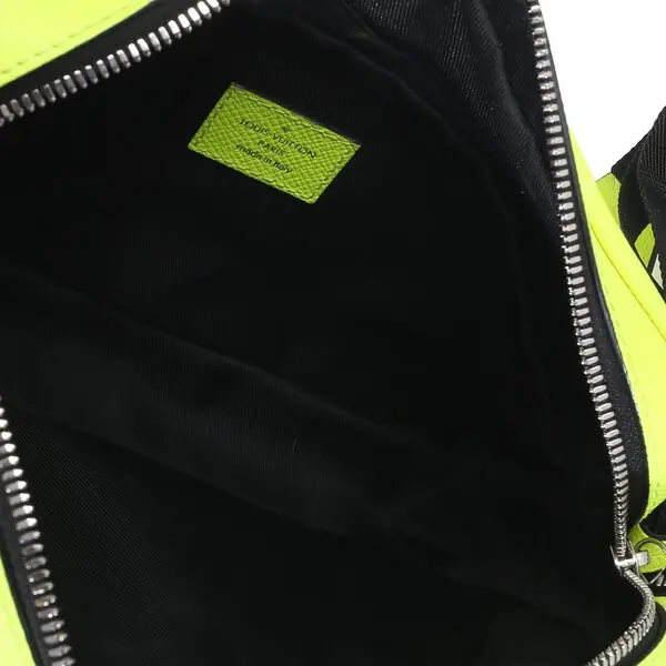 LOUIS VUITTON Neon Taigarama Monogram Canvas Outdoor Messenger Bag - Yellow