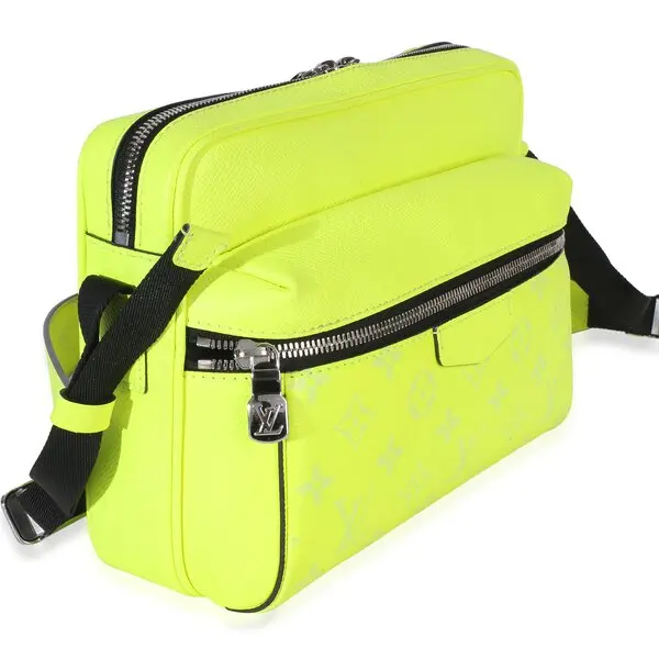 LOUIS VUITTON Neon Taigarama Monogram Canvas Outdoor Messenger Bag