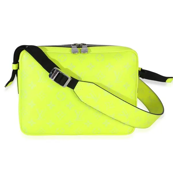 LOUIS VUITTON Neon Taigarama Monogram Canvas Outdoor Messenger Bag