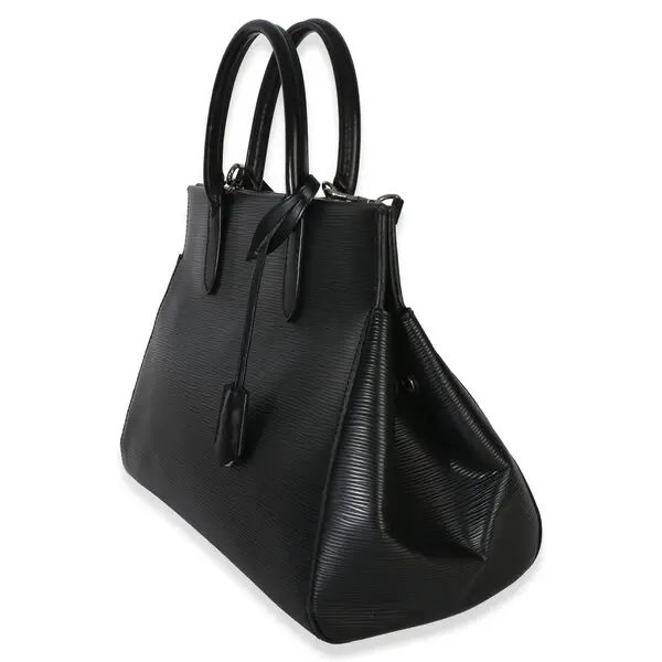 LOUIS VUITTON Epi Marly Mm Top Handle Bag - Black