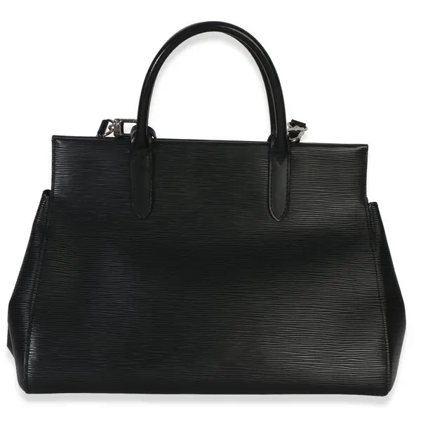 LOUIS VUITTON Epi Marly Mm Top Handle Bag - Black