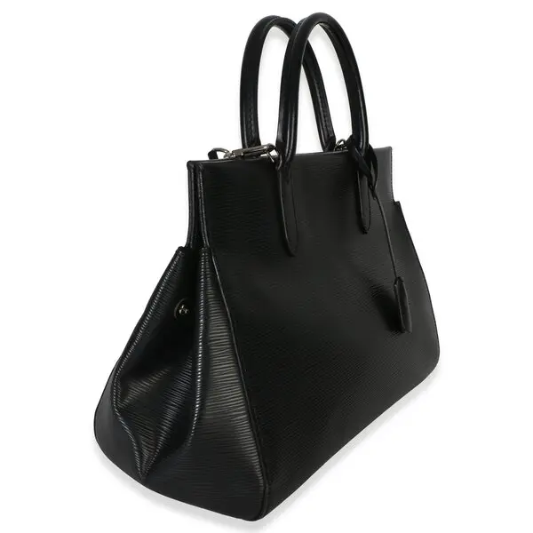LOUIS VUITTON Epi Marly Mm Top Handle Bag - Black