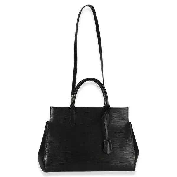 LOUIS VUITTON Epi Marly Mm Top Handle Bag - Black