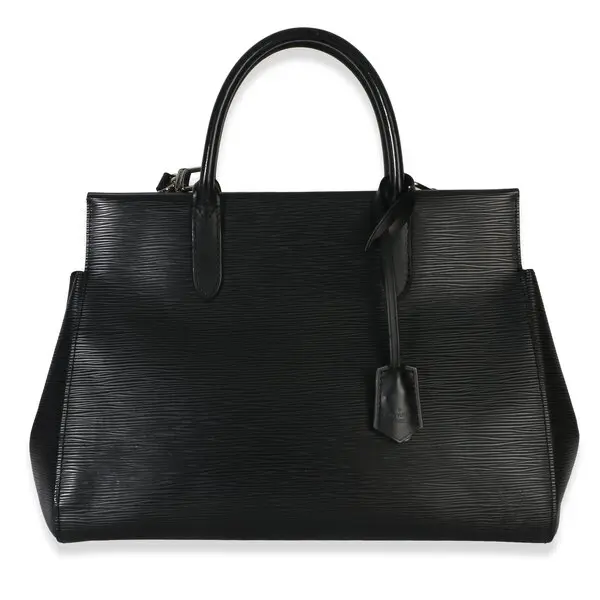 LOUIS VUITTON Epi Marly Mm Top Handle Bag - Black