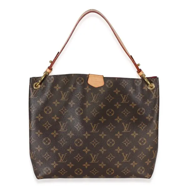 LOUIS VUITTON Monogram Canvas Graceful Pm Shoulder Bag - Brown