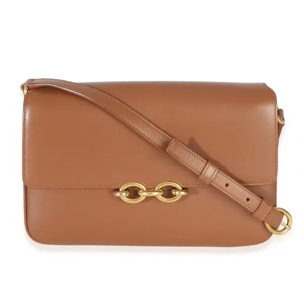 Saint Laurent Smooth Calfskin Le Maillon Satchel