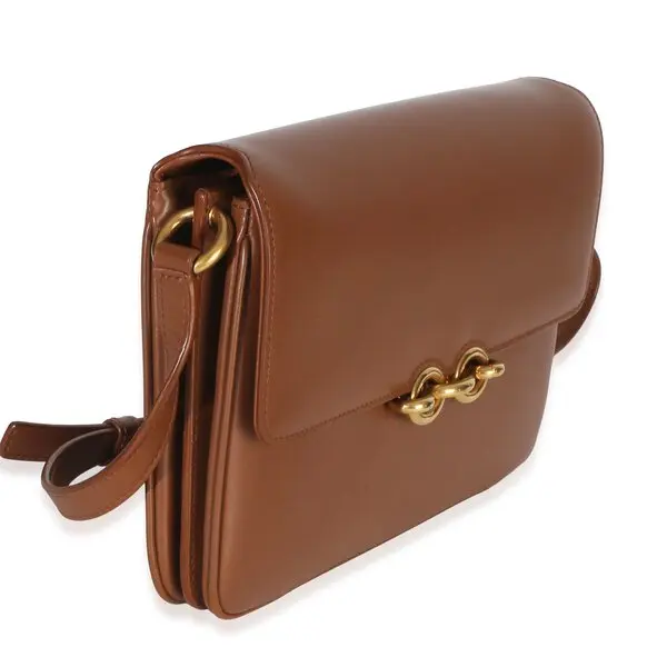 Saint Laurent Smooth Calfskin Le Maillon Satchel