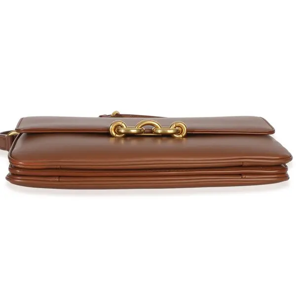 Saint Laurent Smooth Calfskin Le Maillon Satchel