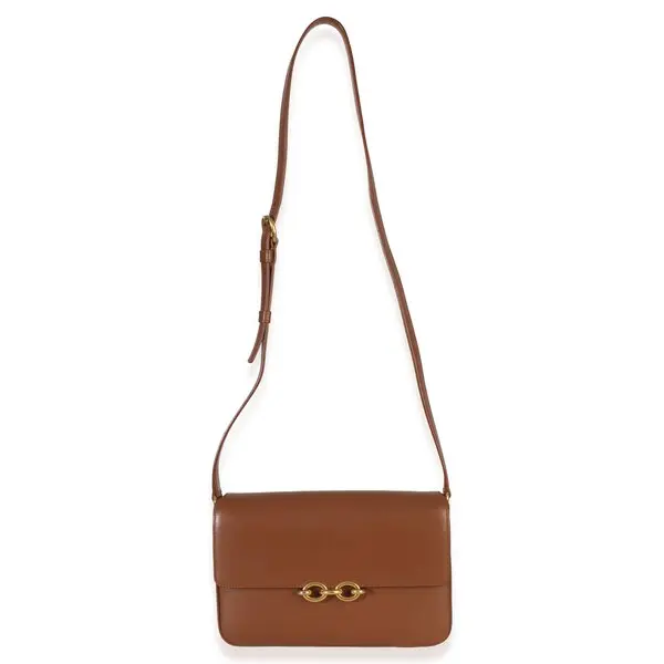 Saint Laurent Smooth Calfskin Le Maillon Satchel