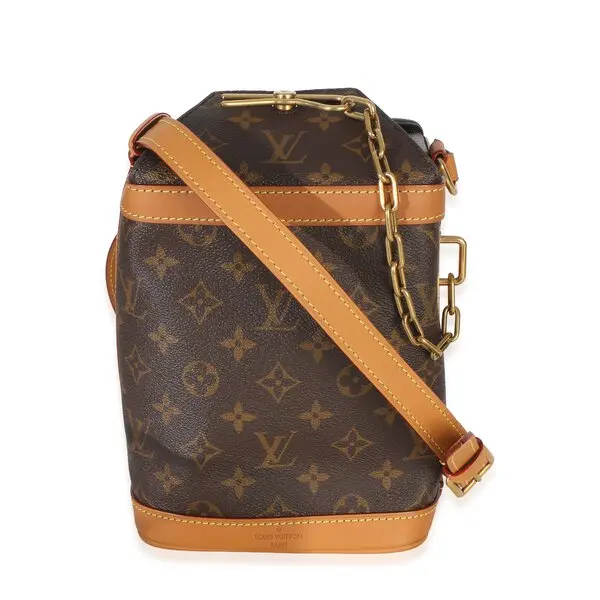 LOUIS VUITTON Monogram Canvas Legacy Milk Box Bag - Brown