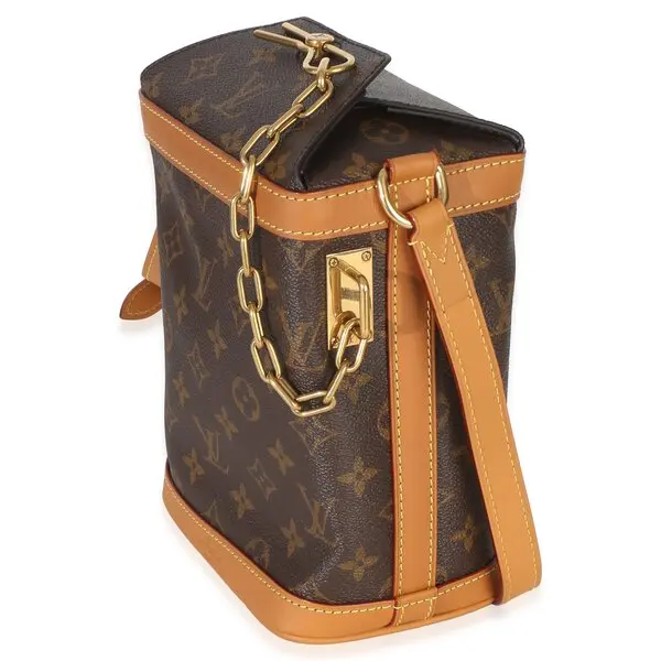 LOUIS VUITTON Monogram Canvas Legacy Milk Box Bag - Brown