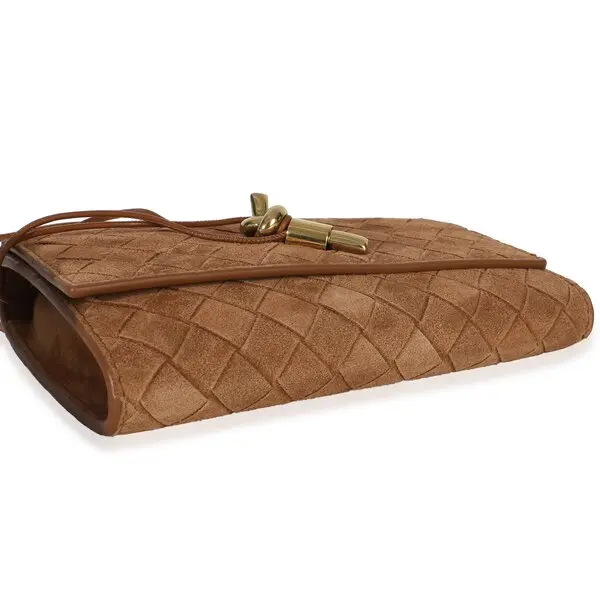Bottega Veneta Andiamo Pouch - Brown