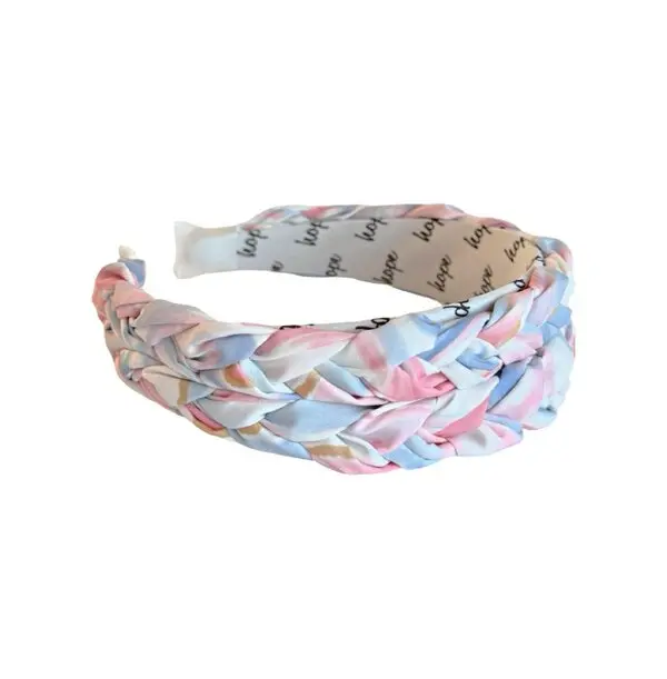 HEADBANDS OF HOPE Blushing Braid Headband - Multicolor