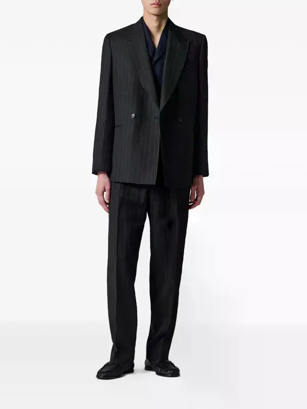 Paul Smith Relaxed-fit Pinstriped Tailored Trousers