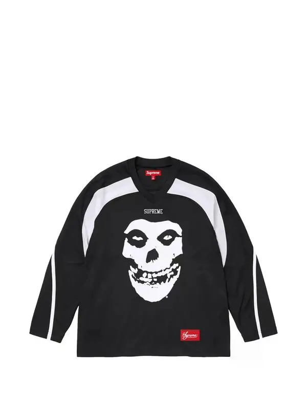 Supreme Misfits Panelled Hockey Jersey - Black | Editorialist