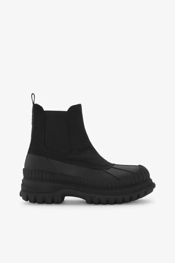 GANNI Chelsea Boots - Black