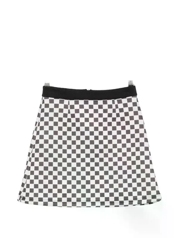 The Artistylist Check-pattern Mini Skirt