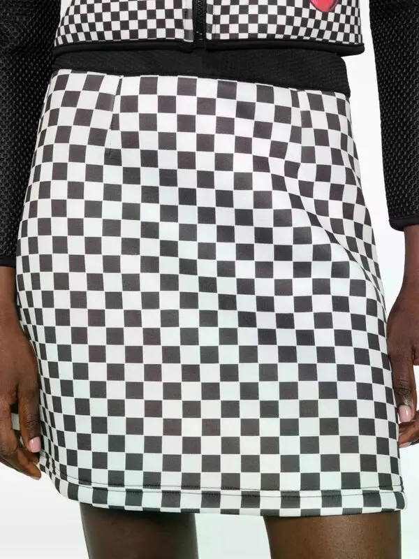 The Artistylist Check-pattern Mini Skirt
