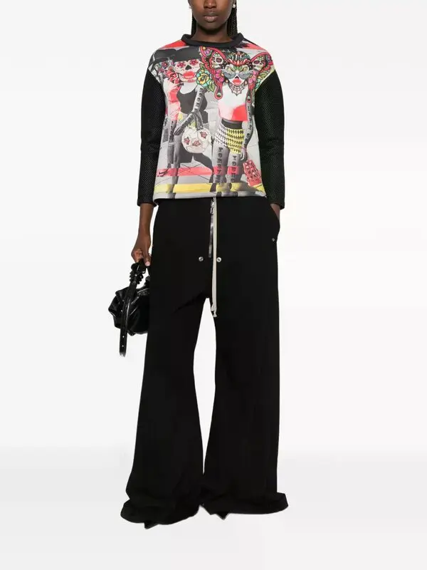 The Artistylist Skull Graphic Print Sweatshirt