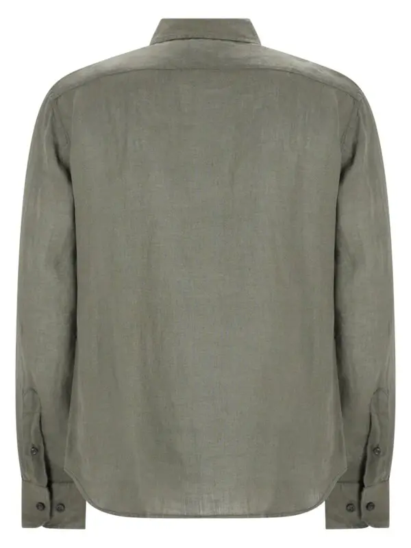 120% Lino Linen Shirt - Green