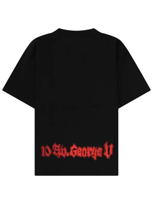 Balenciaga Graphic T-shirt - Black