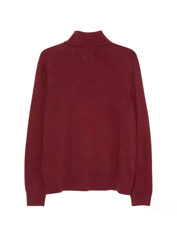 Gant Roll Neck Logo Embroidered Sweater