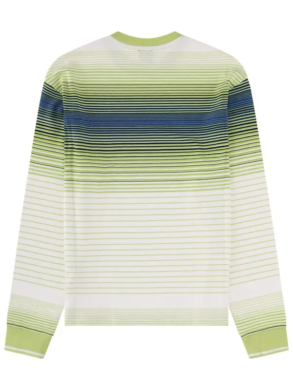 Casablanca Striped Crewneck T-shirt