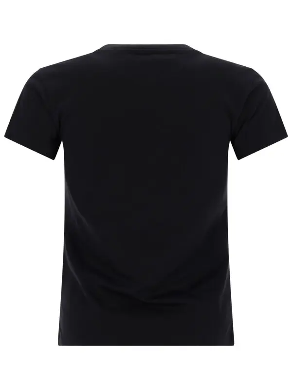 GANNI Logo T-shirt - Black