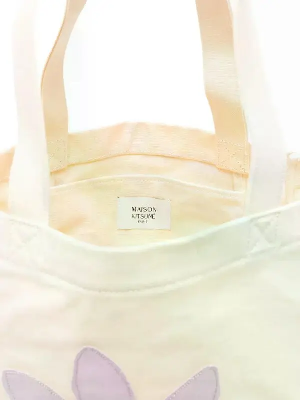 Maison Kitsuné Flower Detail Shoulder Bag