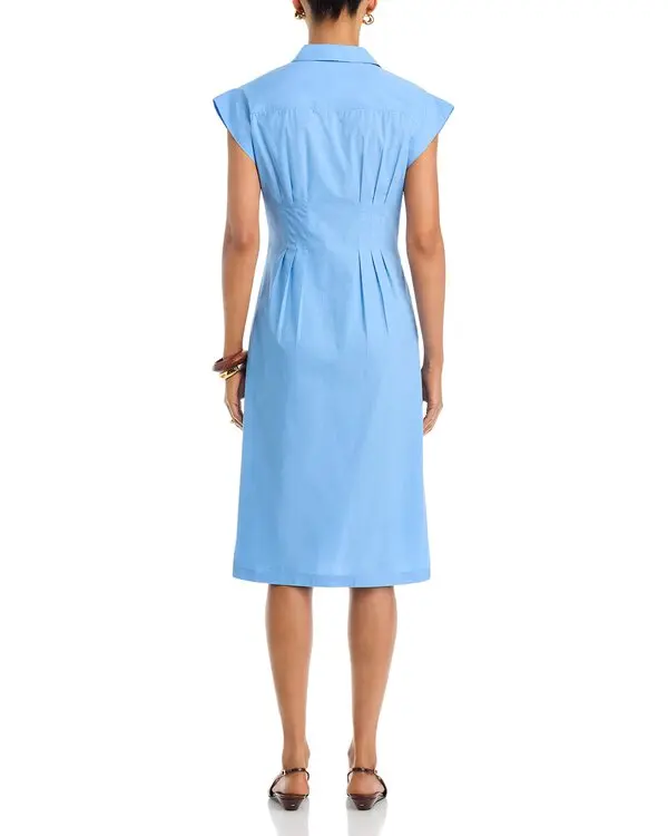 AREA STARS Tia Button Front Dress - Light Blue