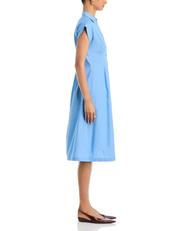 AREA STARS Tia Button Front Dress - Light Blue