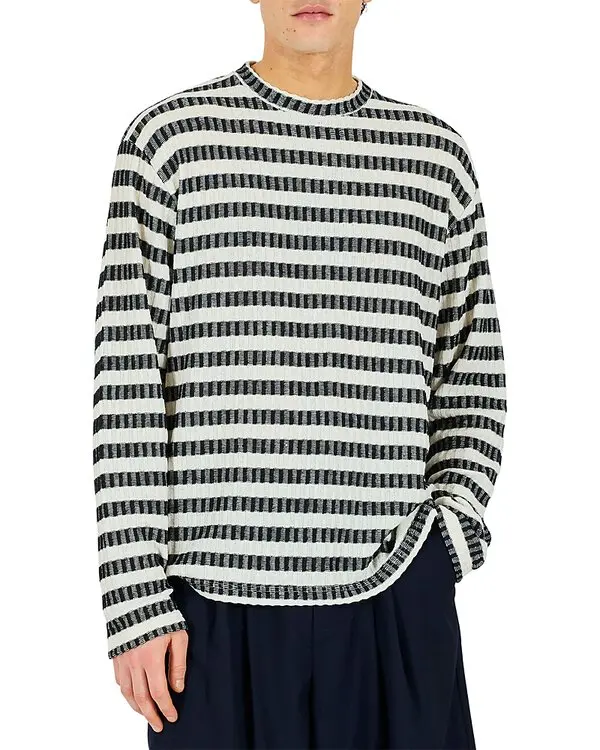 KROST Regular Fit Stripe Crewneck Sweater