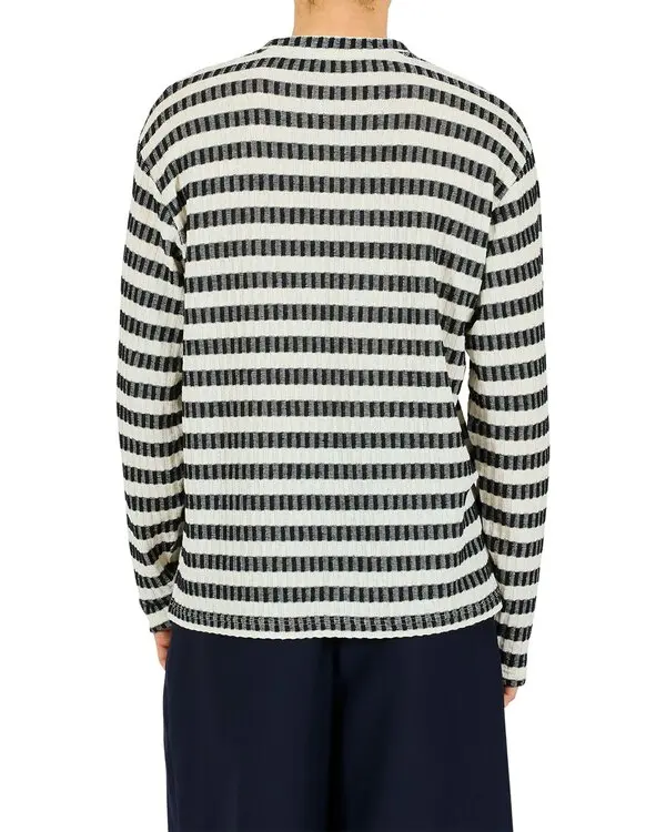 KROST Regular Fit Stripe Crewneck Sweater