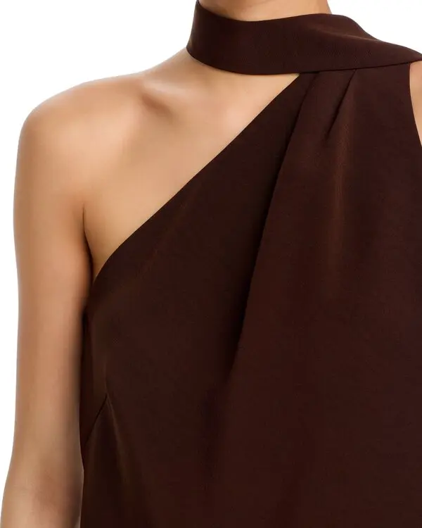 LUCY PARIS Elma Tie Neck Top