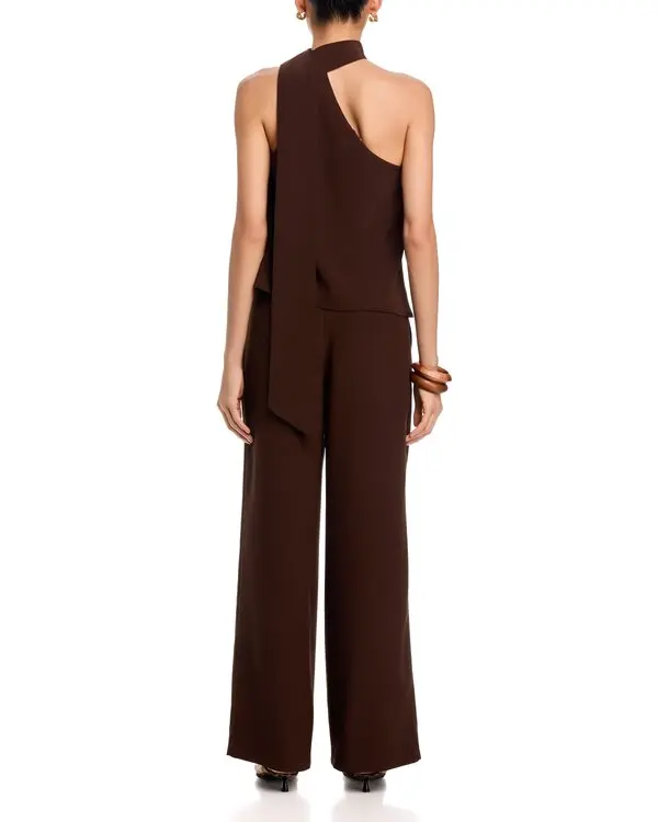 LUCY PARIS Elma Tie Neck Top