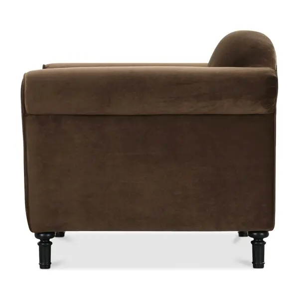 MOE'S HOME COLLECTION Harmony Faux Mohair Accent Chair