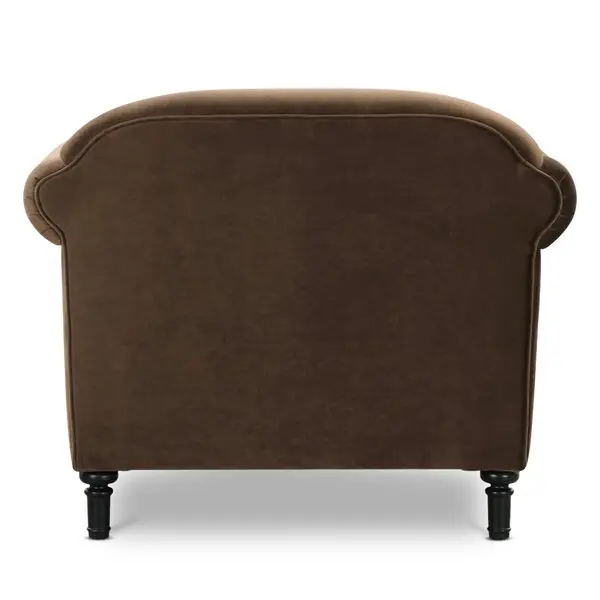 MOE'S HOME COLLECTION Harmony Faux Mohair Accent Chair
