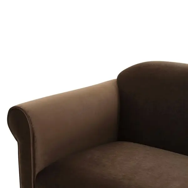 MOE'S HOME COLLECTION Harmony Faux Mohair Accent Chair