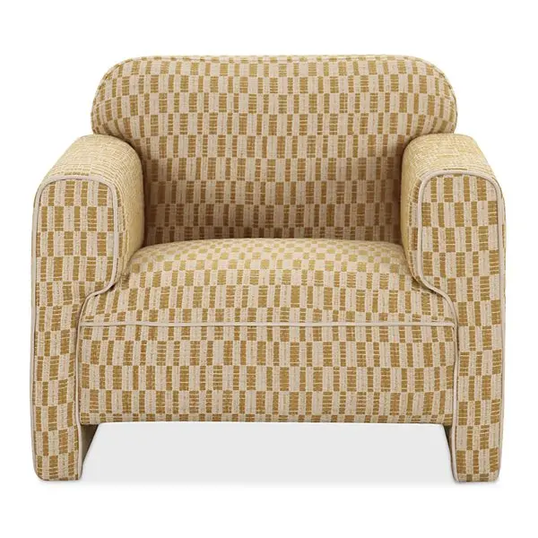 MOE'S HOME COLLECTION Leo Accent Chair - Chartreuse