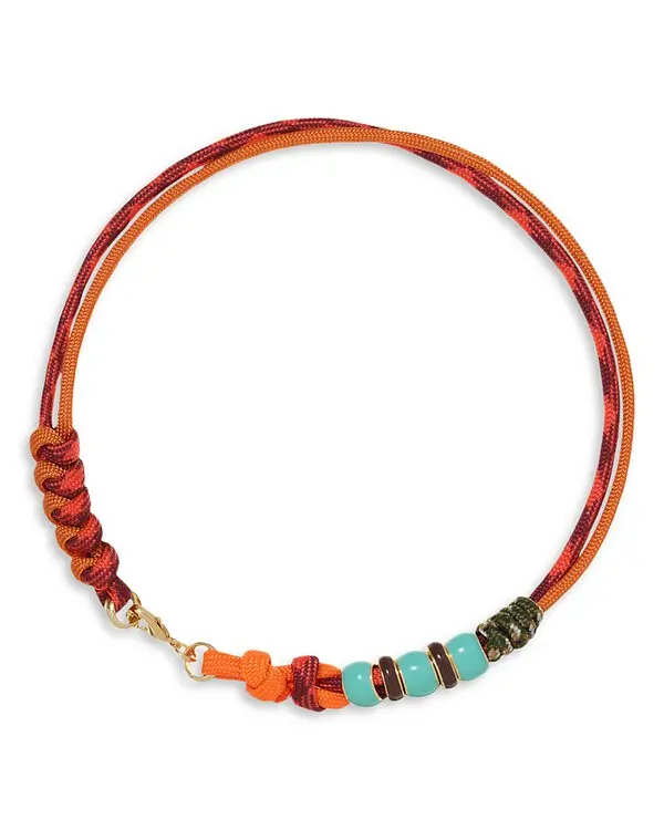 ROXANNE ASSOULIN The Super Cord Necklace - Blood Orange