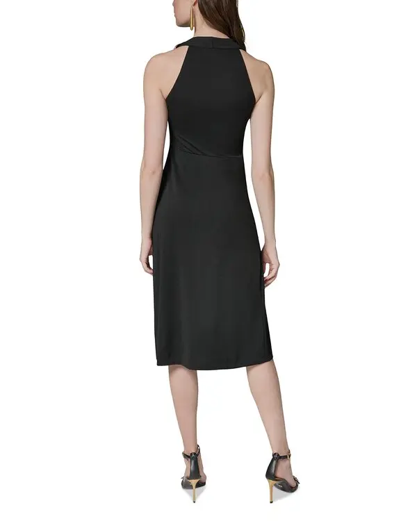 Donna Karan New York Cowl Neck A-line Dress