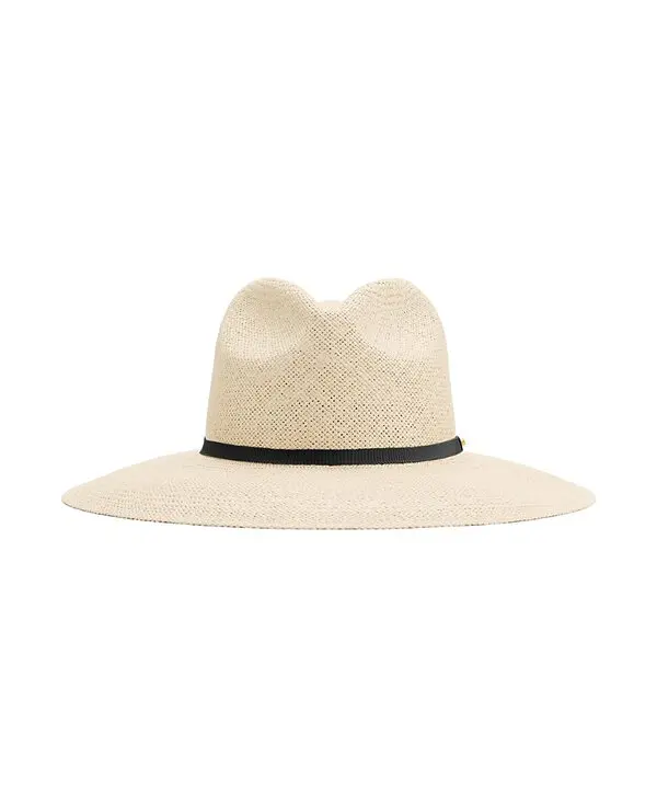 Cuyana Packable Wide Brim Panama Hat - Natural