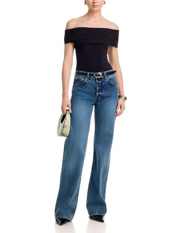 Norma Kamali Sleeveless Cowl Neck Hooded Bodysuit